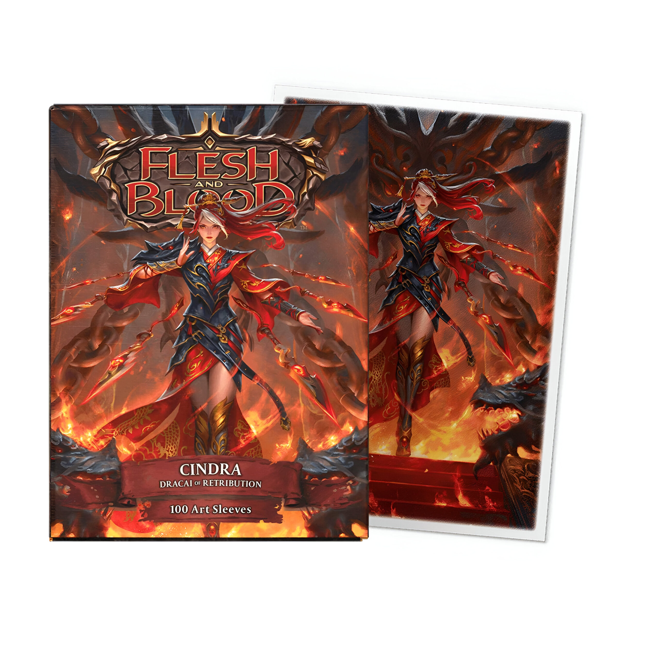 Matte Art Standard Sleeves: Flesh And Blood - Cindra (100 Ct.) - Game ...